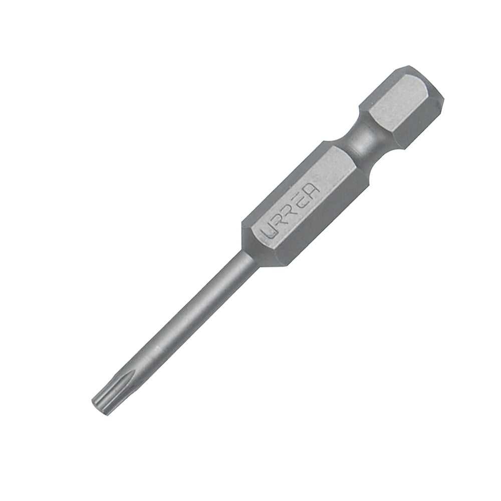 Punta de Poder Torx Urrea de Acero Punta T10 Hexagonal 1/4 pulg. Longi