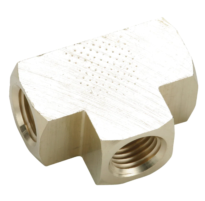 Conexion Tee Union Parker Laton Hembra NPT de 3/8 pulg. Conexion Tee Union Parker Laton Hembra NPT de 3/8 pulg.