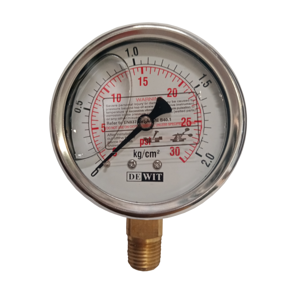 Manometro Marca Dewit Caratula 4 Pulg Presion De 0 2 Kg cm2 30 PSI manometro-marca-dewit-caratula-4-pulg-presion-de-0-2-kg-cm2-30-psi