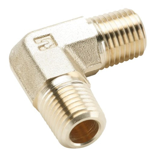 Conexion Codo 90 Grados Parker Laton Macho Npt 1 4 Pulg Macho Npt X 1