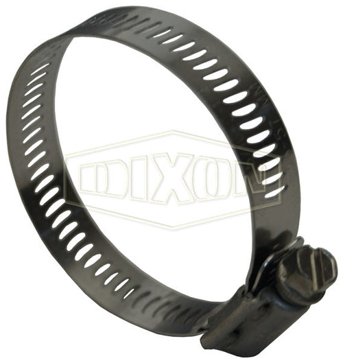 Abrazadera sinfin Dixon de Acero Inoxidable tipo HS de 9 24/64 pulg. X