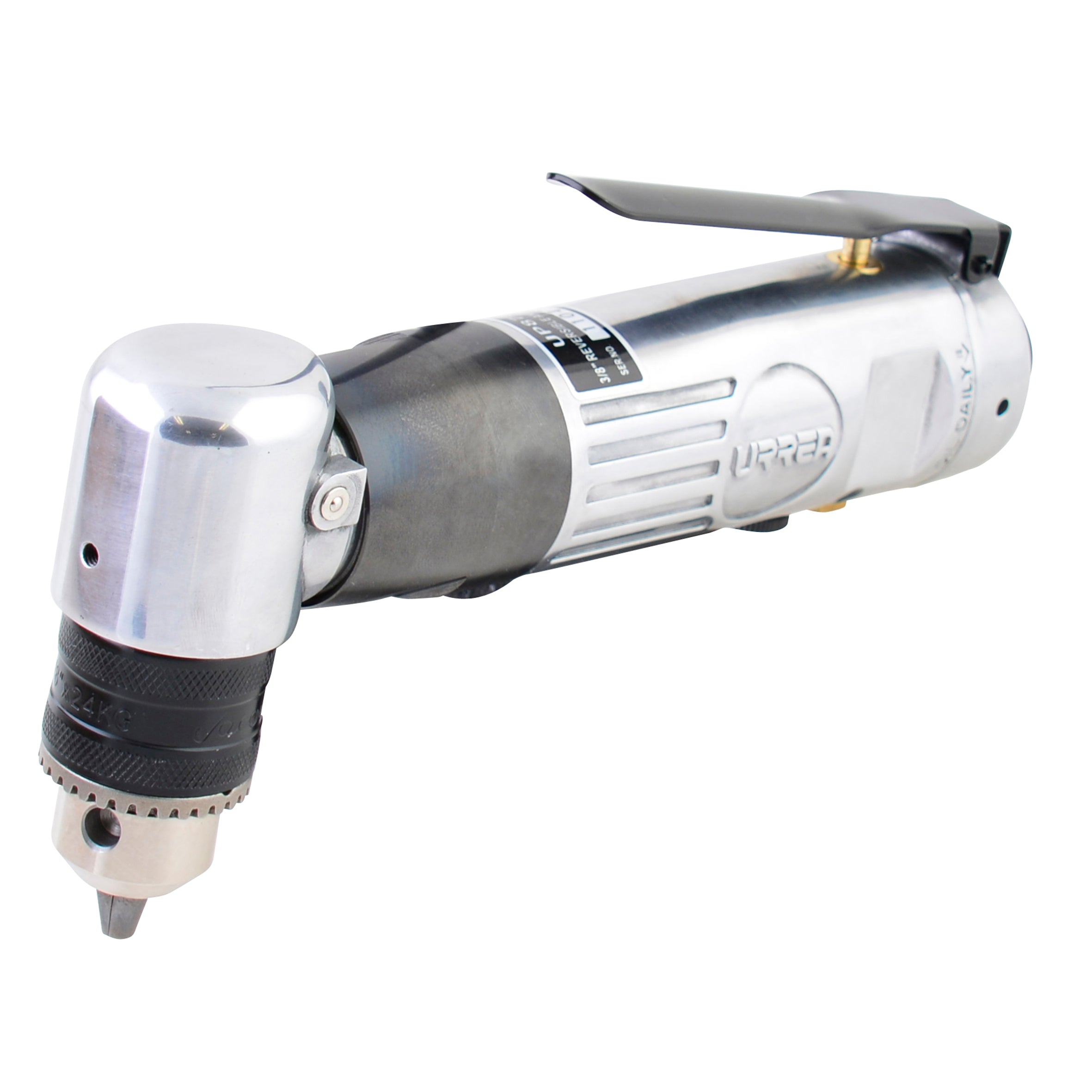 Taladro Angular Reversible Urrea Neumatico Velocidad de 1600RPM Mandri