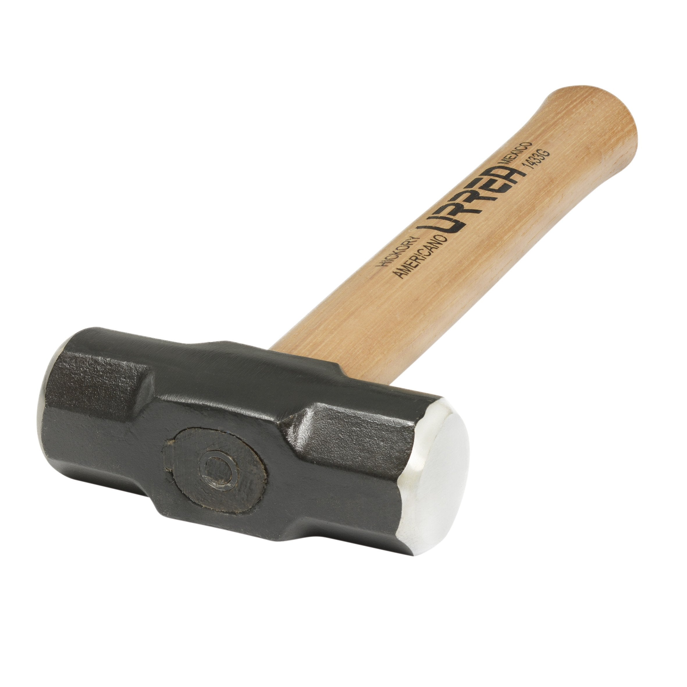 Marro octagonal Urrea de Acero 4 Lb Mango hickory Longitud 12 pulg.